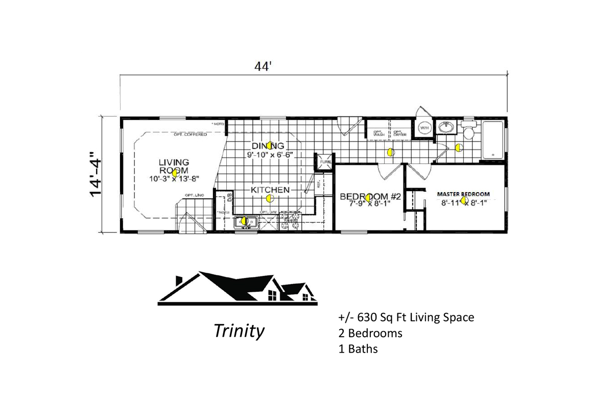 Custom Cottage The Trinity from Green Galaxy Homes